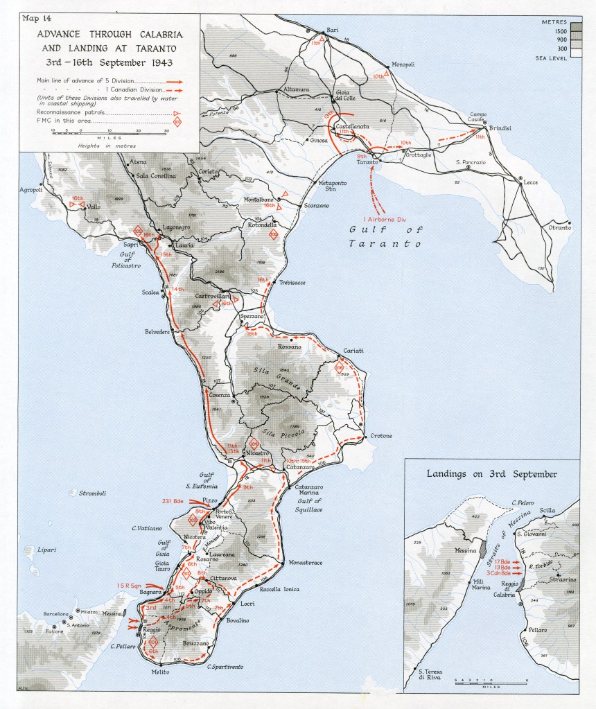 Maps – Canada in Italy 1943-1945