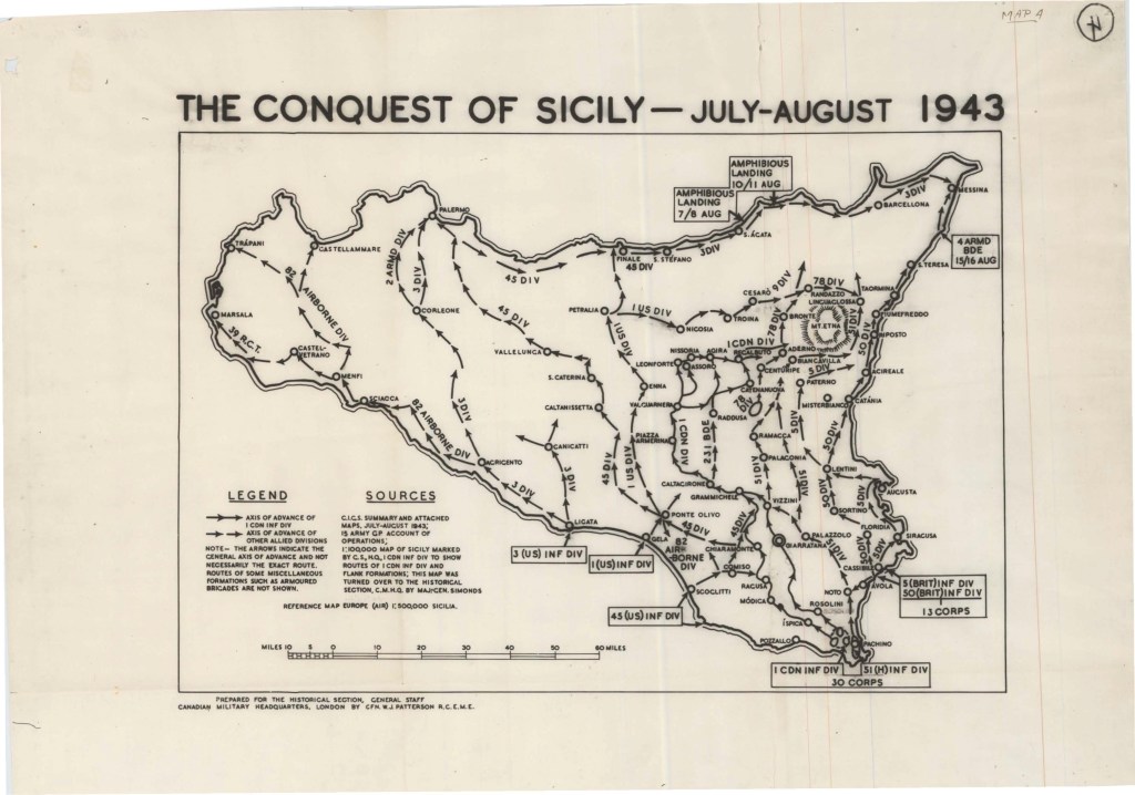 Maps – Canada in Italy 1943-1945