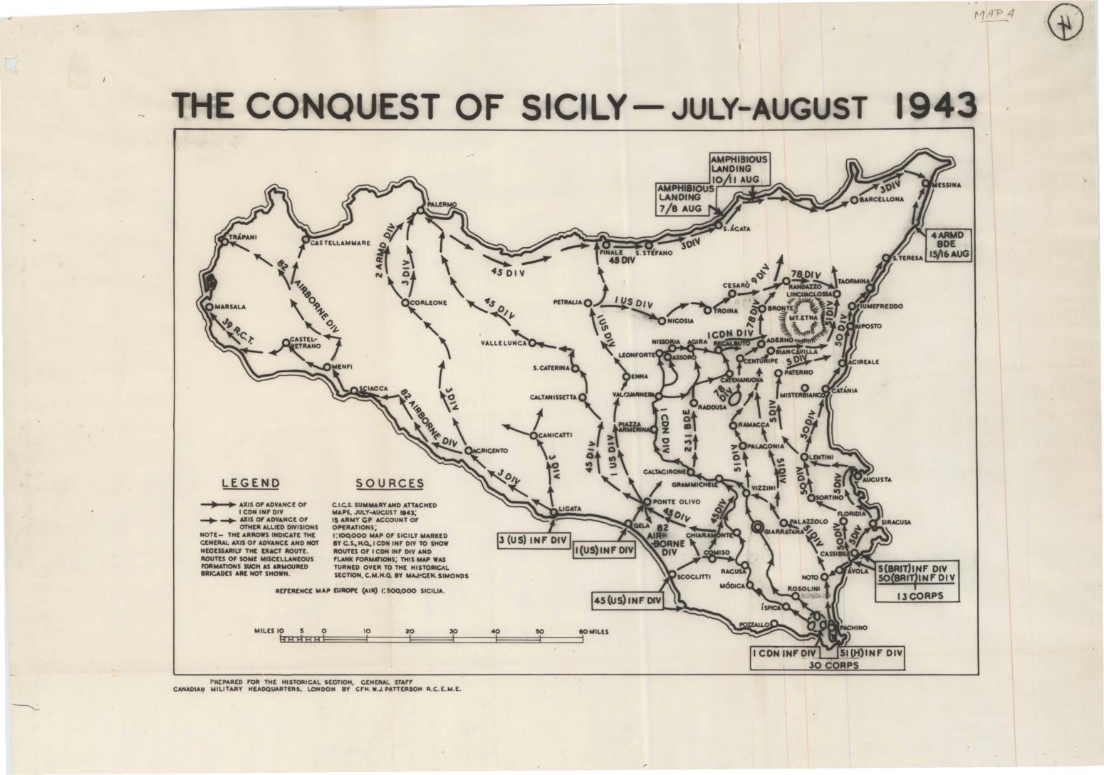 Maps – Canada in Italy 1943-1945